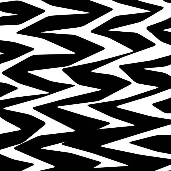Geometric Simple Zigzag Print, Wave Pattern Stock Vector by ...