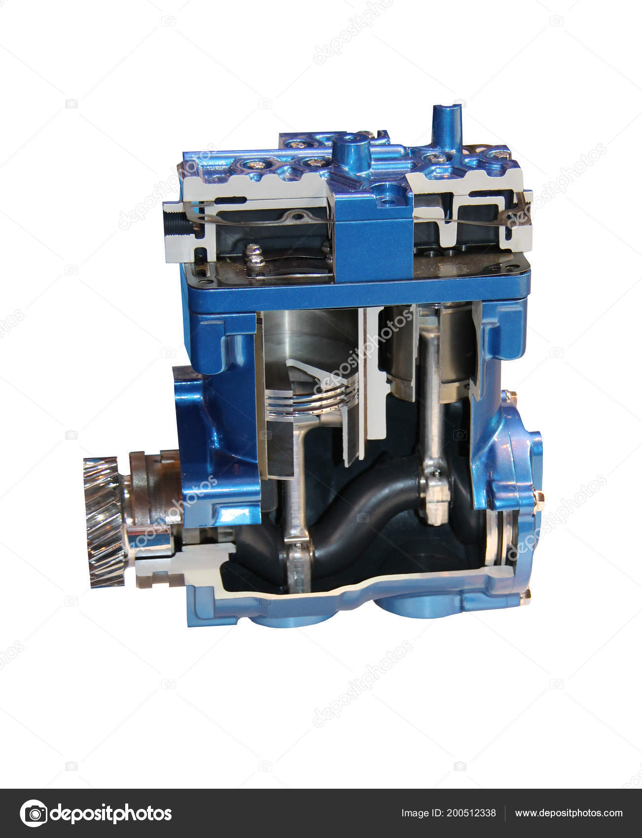 Kompressor Cutaway