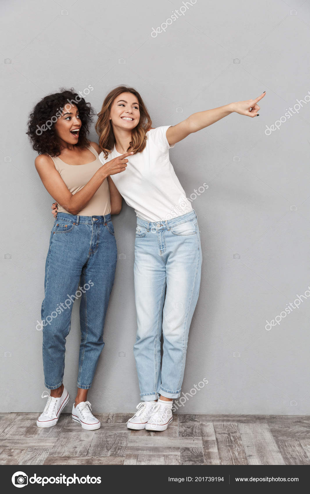 Two Women Standing Together