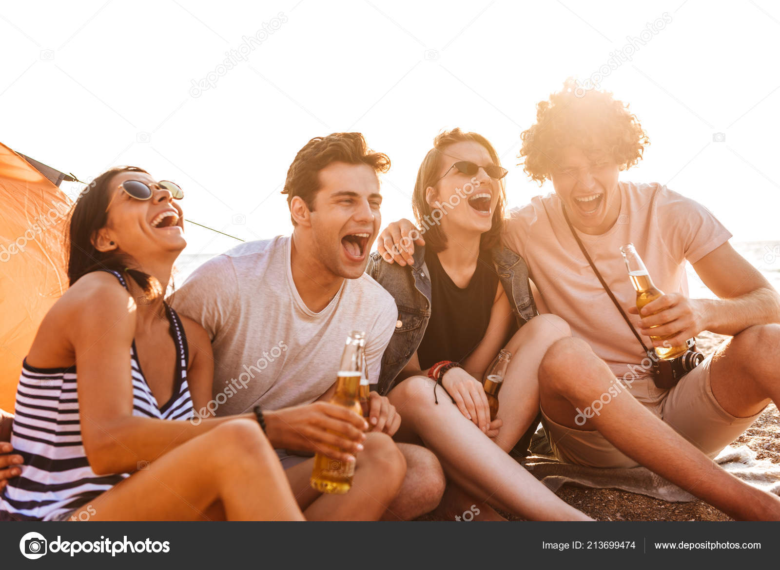 Friends Laughing Photography