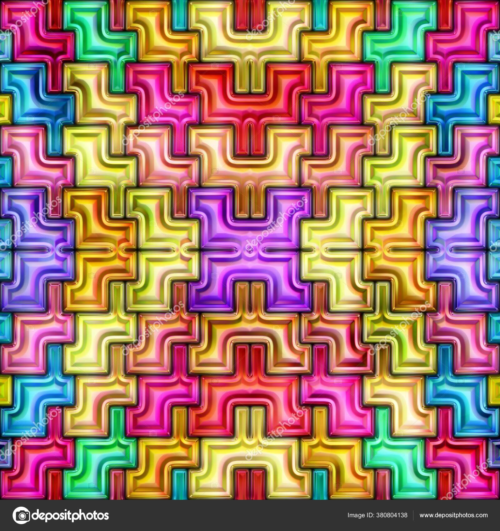 Seamless texture of colorful bright abstraction pattern illustration ...