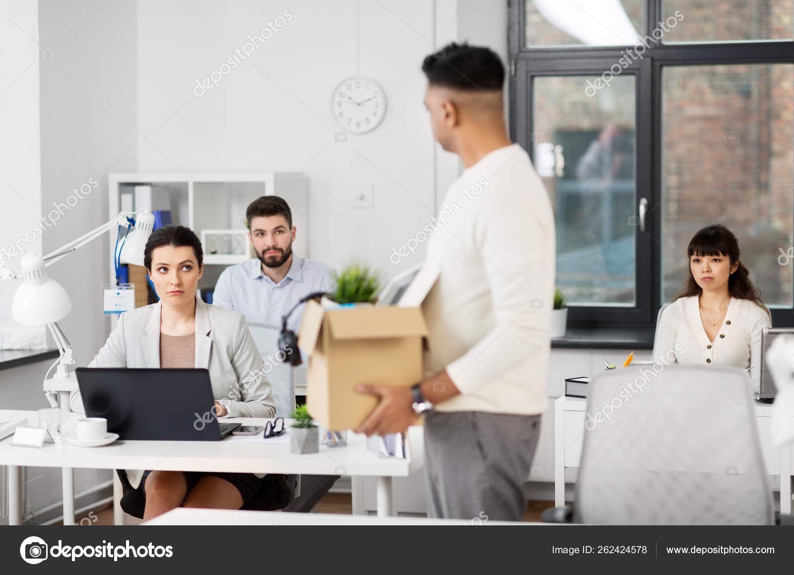 Unhappy Office Workers