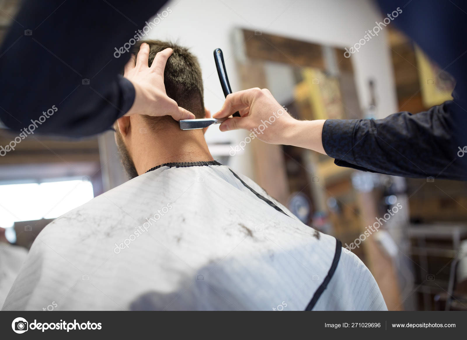 Straight Razor Shaving Head