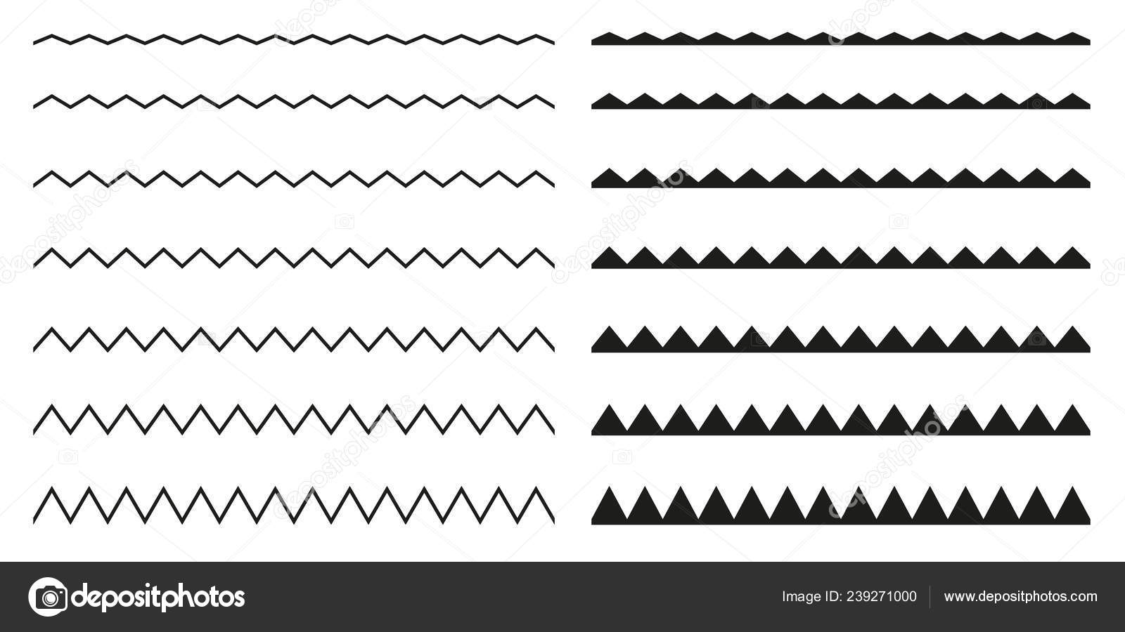 Jagged Line Clip Art