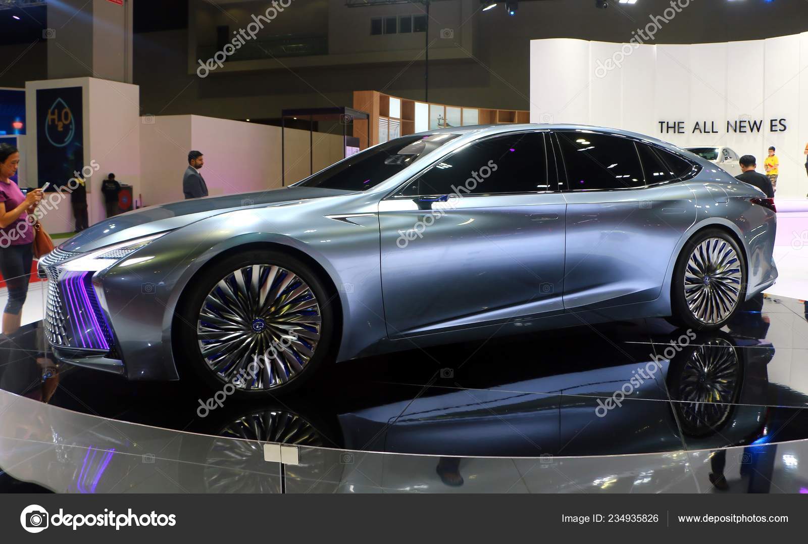 Kuala Lumpur Malaysia December 2018 Lexus Concept Car Futuristic ...