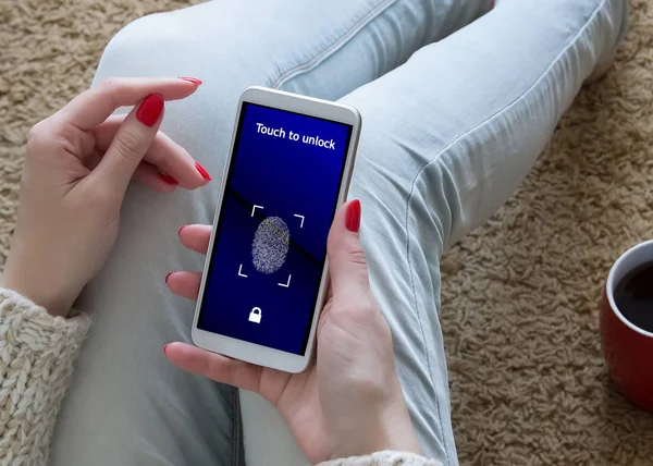 fingerprint access code. biometric control. authority identity. scanner ...