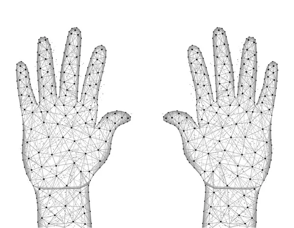 6,534,033 Human hands net Vector Images | Depositphotos