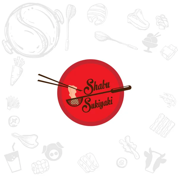 Shabu shabu logo Vector Art Stock Images | Depositphotos