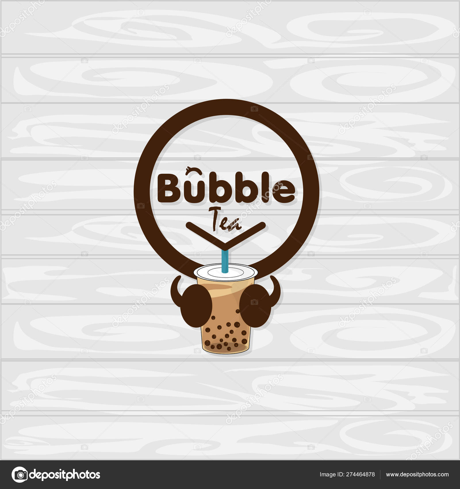 Bubble Tea Logo