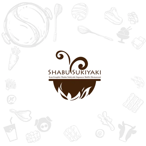 Shabu shabu logo Vector Art Stock Images | Depositphotos