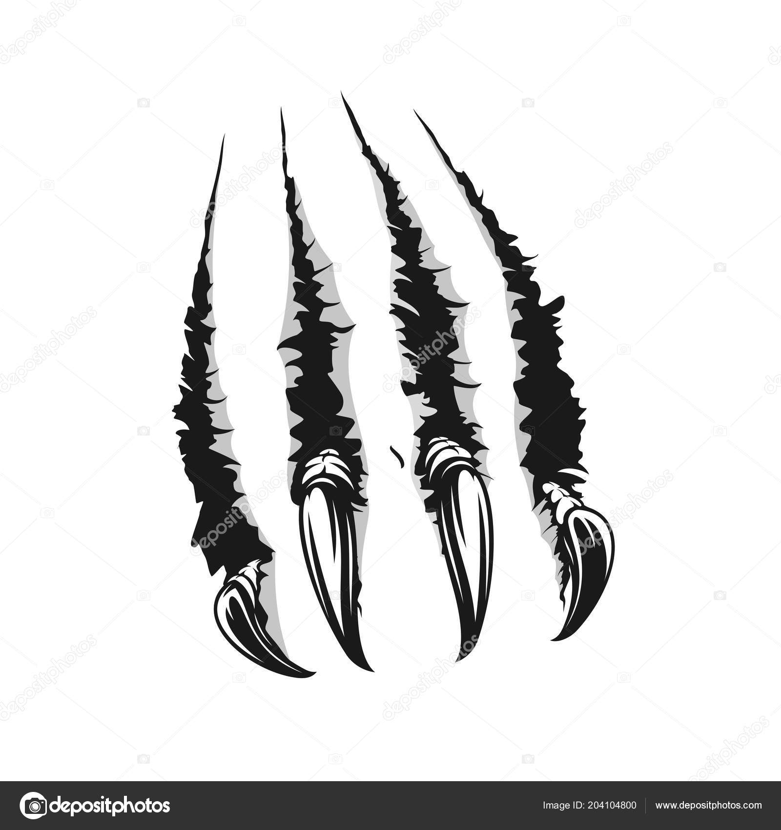 Claws Ripping Background