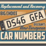 Gas stations and car service vintage tin signs Stock Vector Image by ...