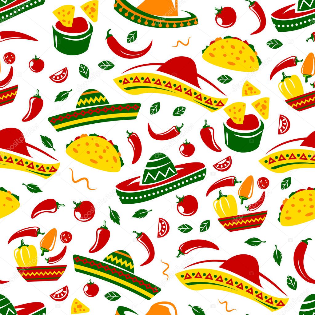 Taco Wallpaper Pattern