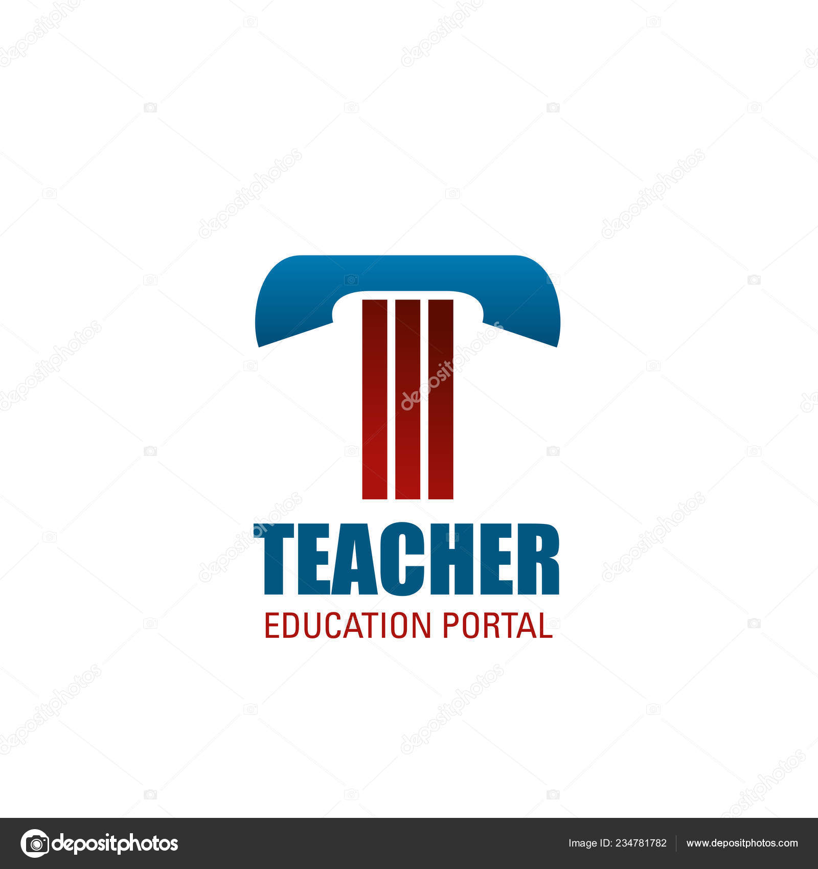 Teacher symbol for education and science design Stock Vector by ...