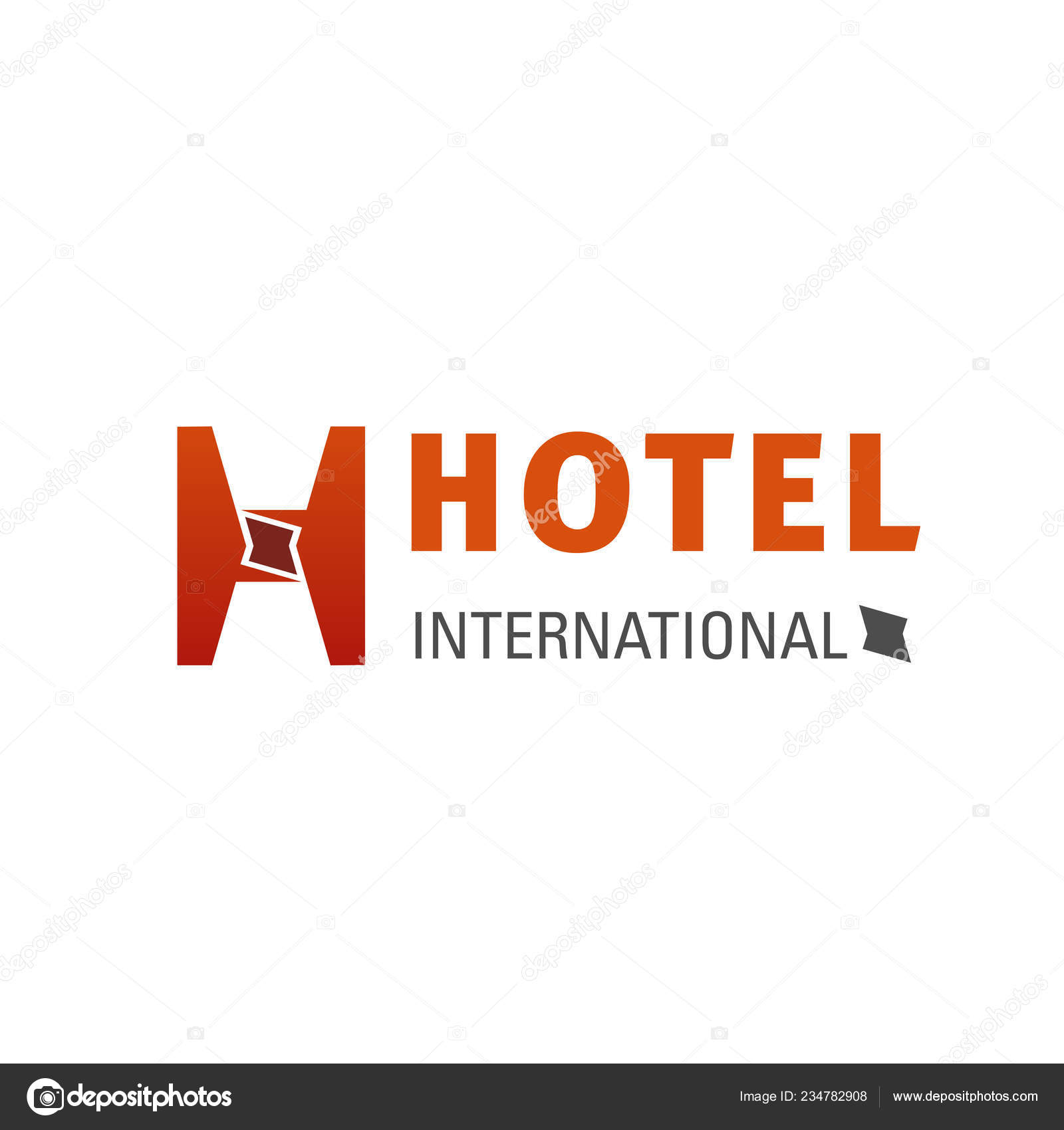 International hotel creative emblem Stock Vector Image by ©Seamartini ...