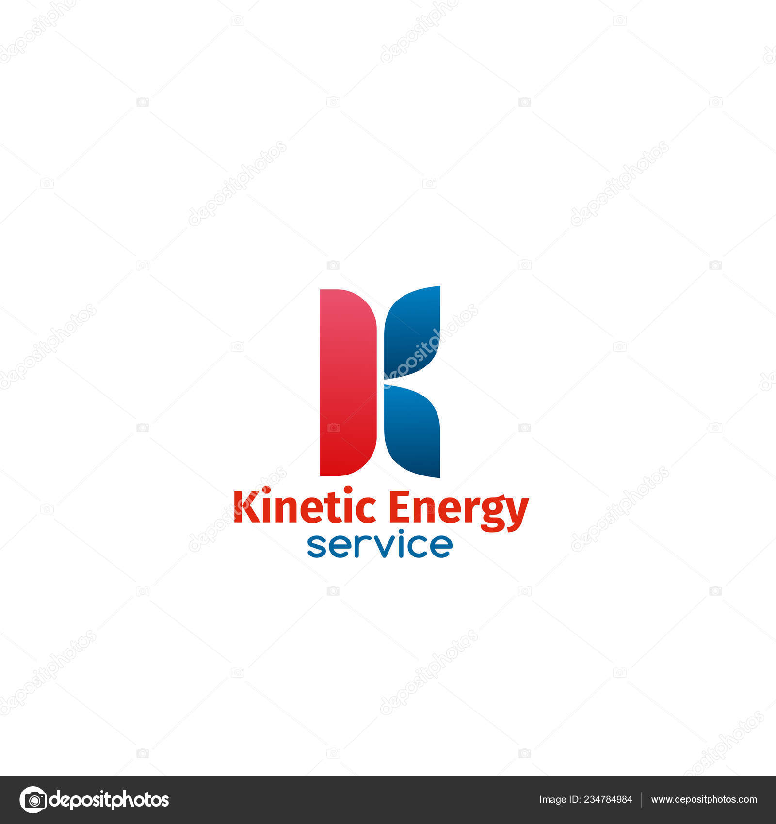 Kinetic energy service sign Stock Vector Image by ©Seamartini #234784984