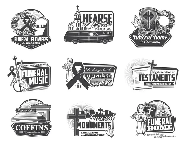 100,000 Funeral logo Vector Images | Depositphotos
