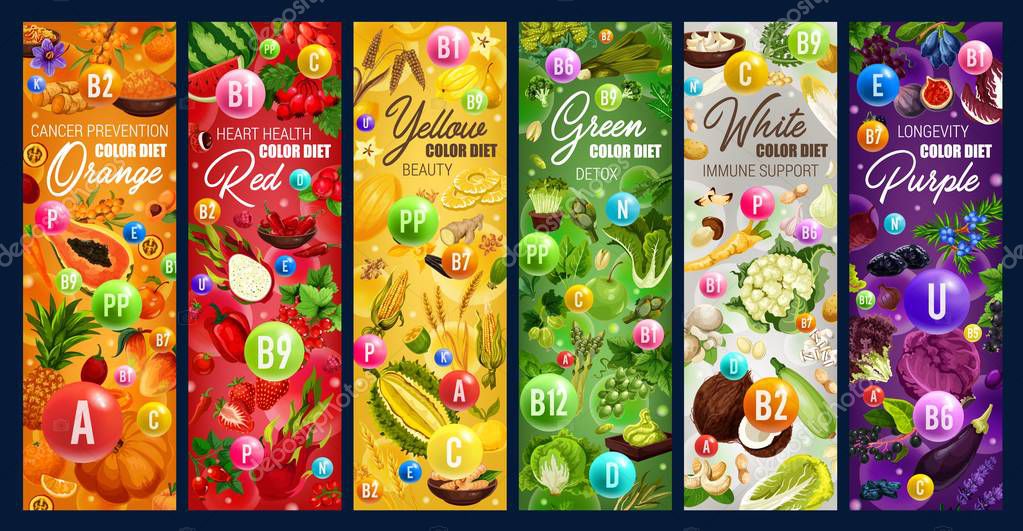 Verduras De Colores Del Arco Iris