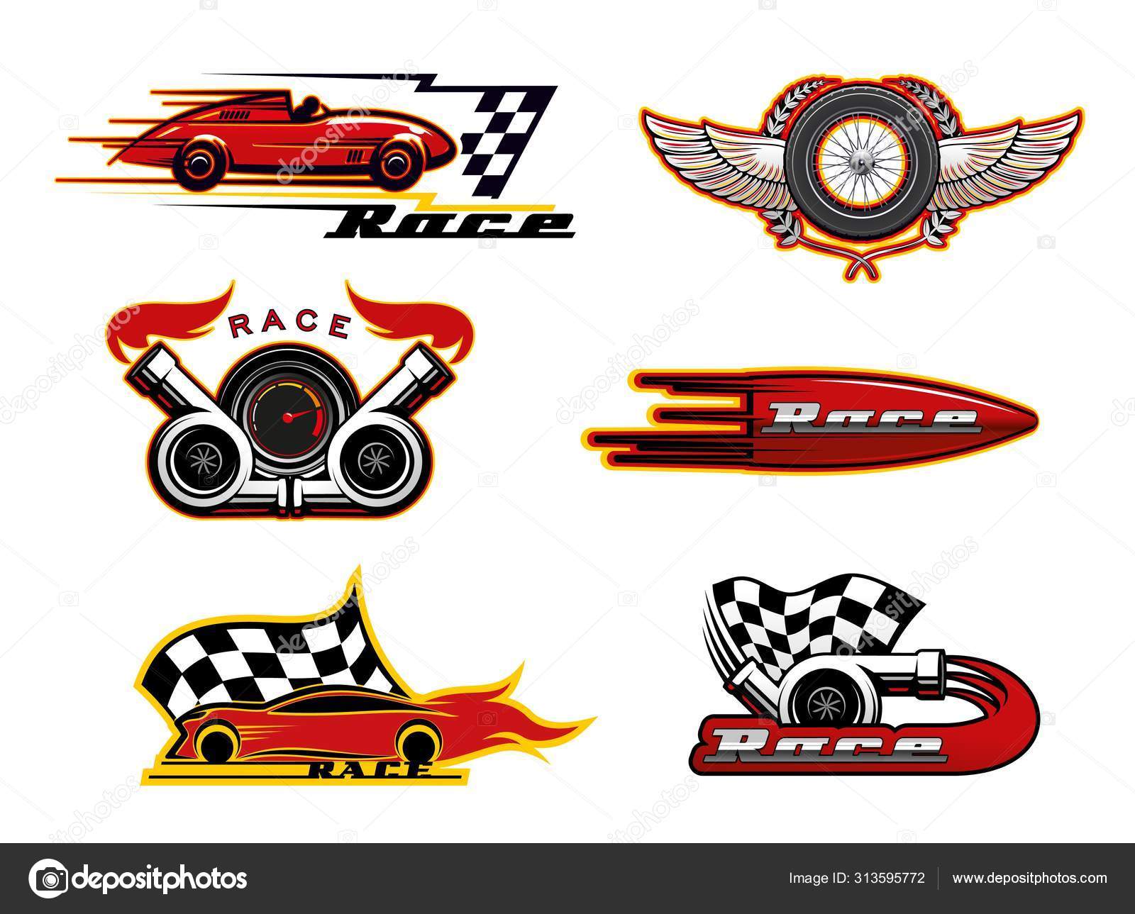 Racing Car Logo Design