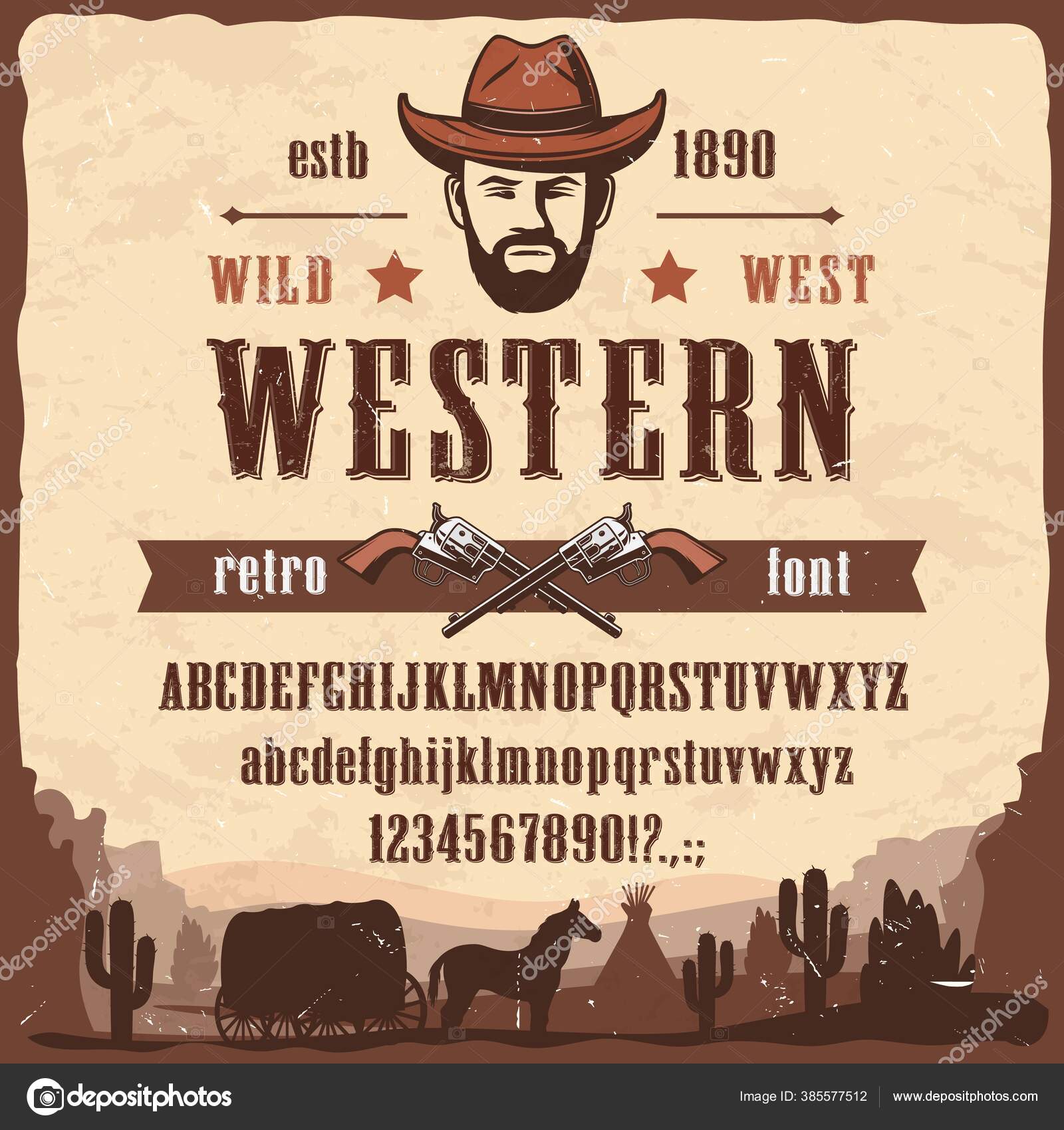 Western Style Graphic Design