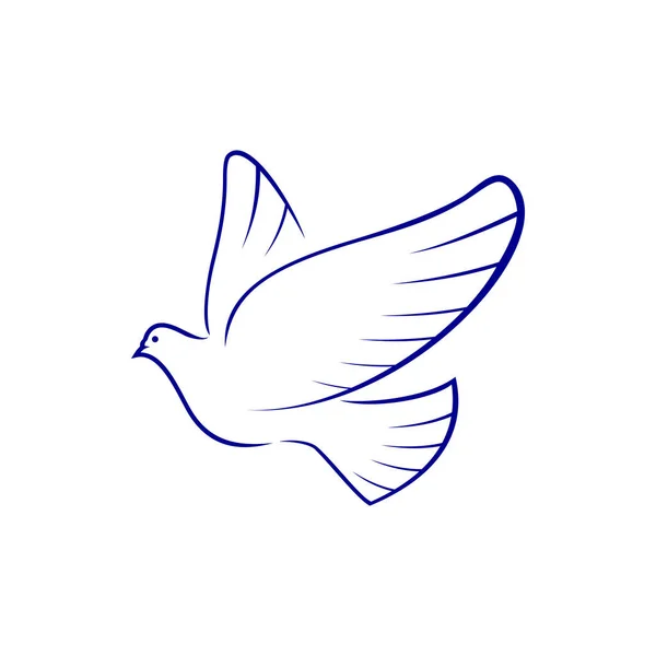 Holy Spirit Dove Outline