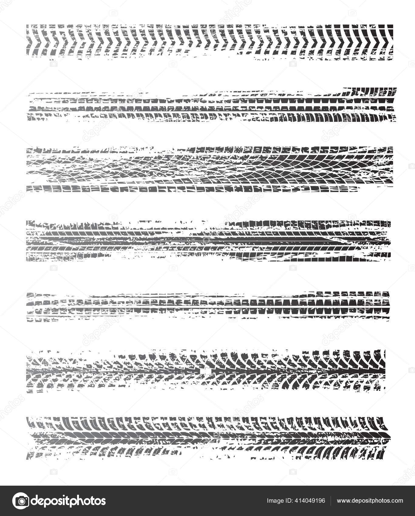 Mud Tire Tread Vector