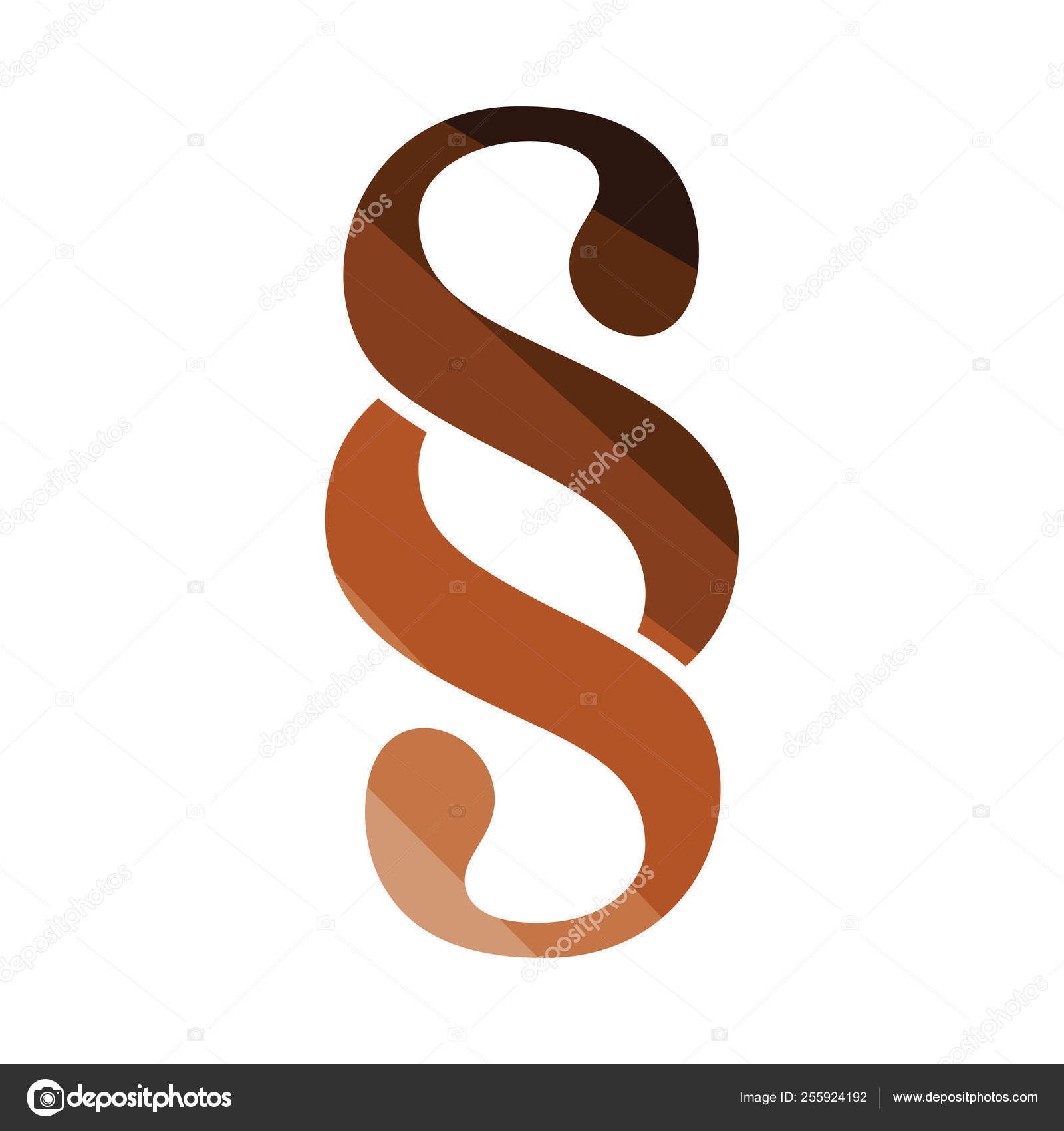 Paragraph symbol icon Stock Vector by ©angelp 255924192