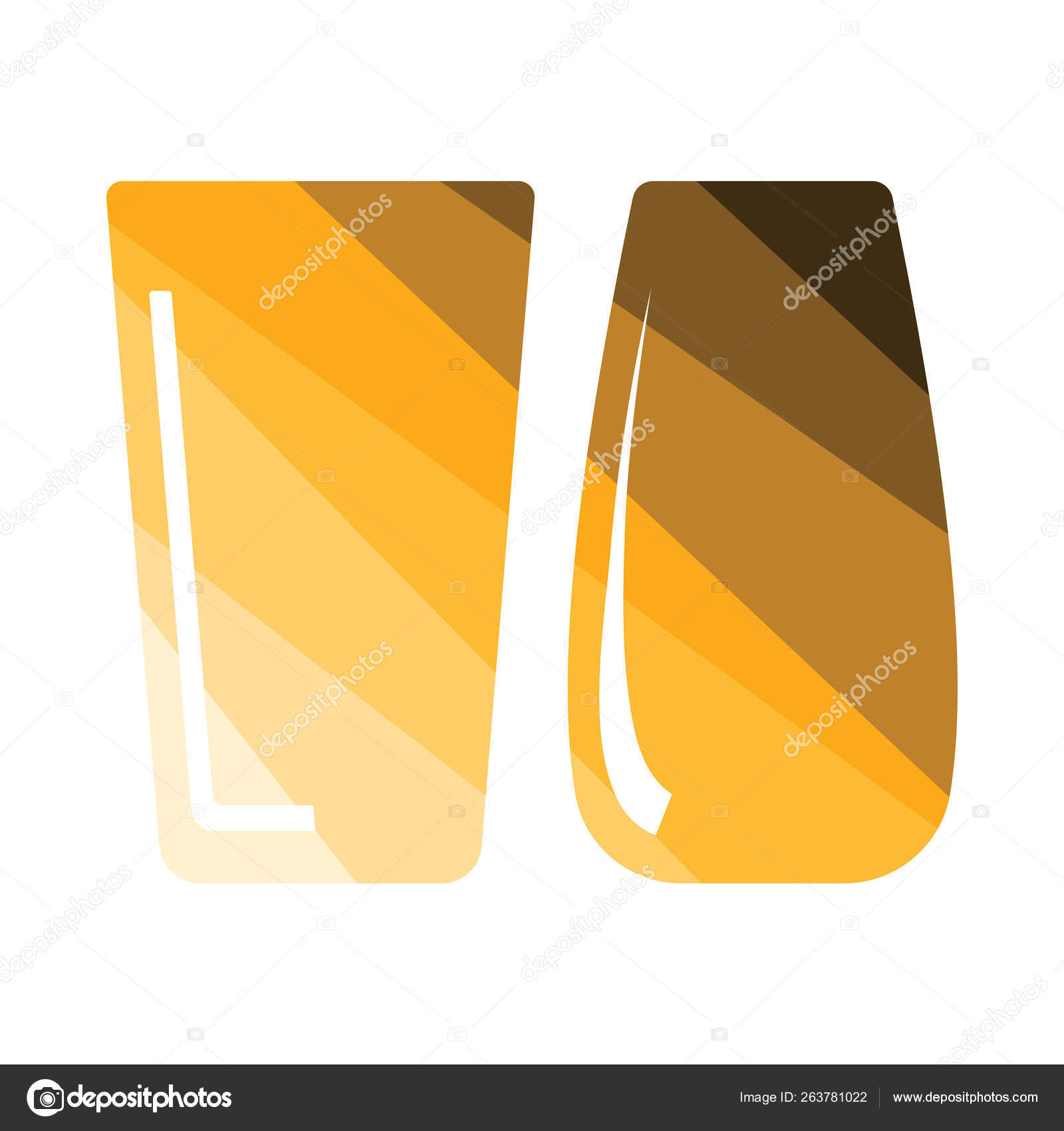 Two glasses icon Stock Vector by ©angelp 263781022
