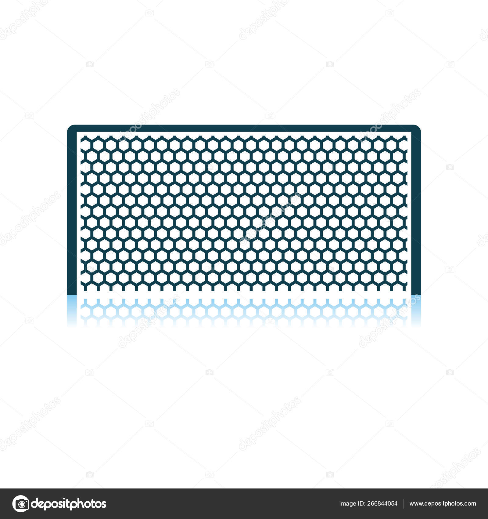 Soccer Gate Icon Stock Vector Image by ©angelp #266844054