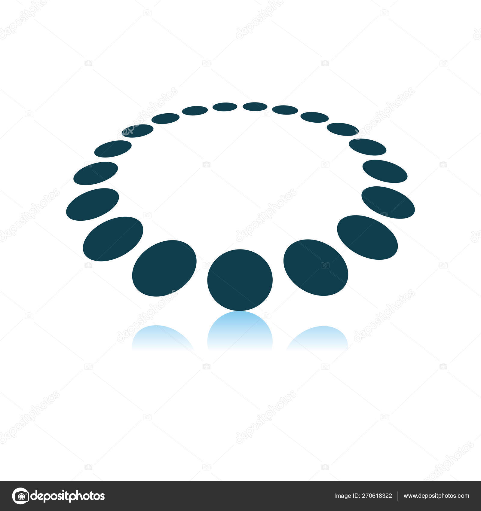Beads Icon Stock Vector Image by ©angelp #270618322