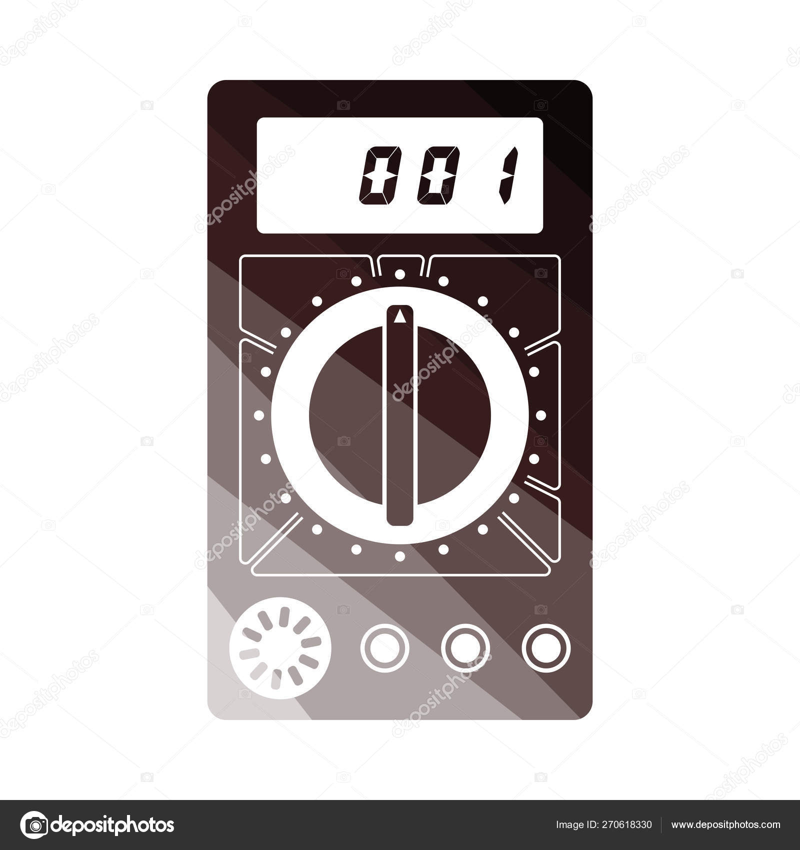 Multimeter Icon Stock Vector Image by ©angelp #270618330