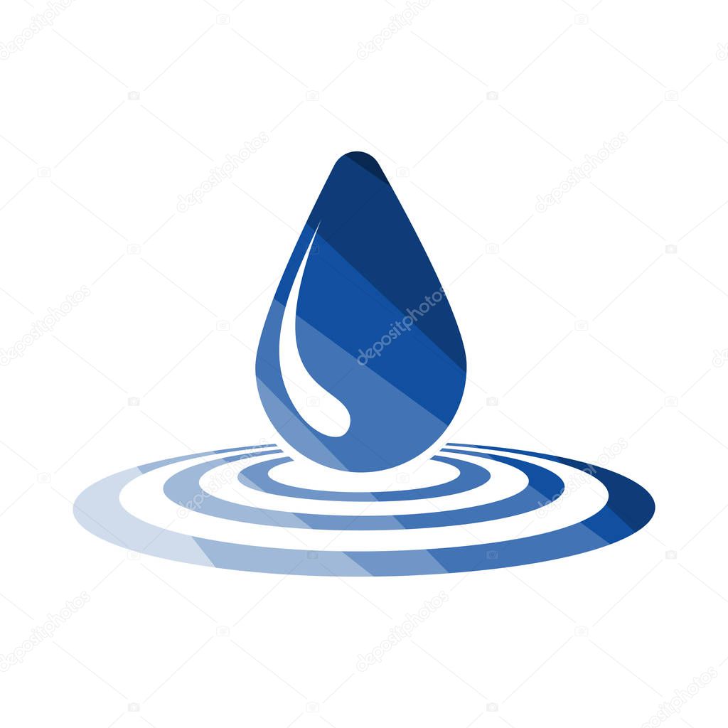 Icono De Gota Vectorial