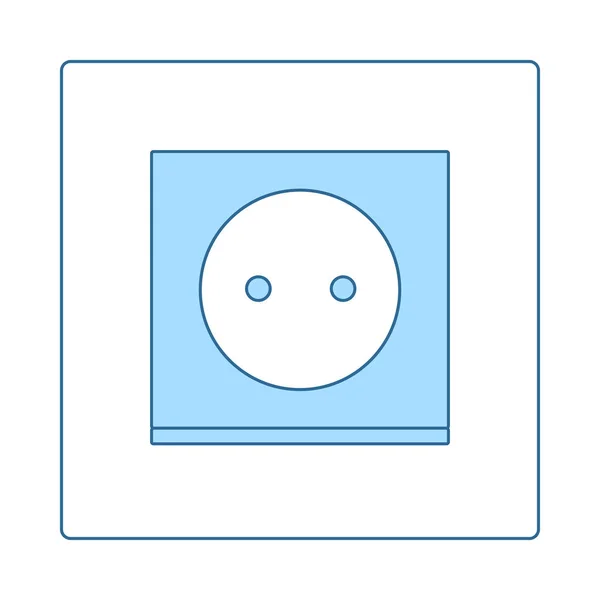 Europe electrical socket icon Stock Vector by ©angelp 151995788