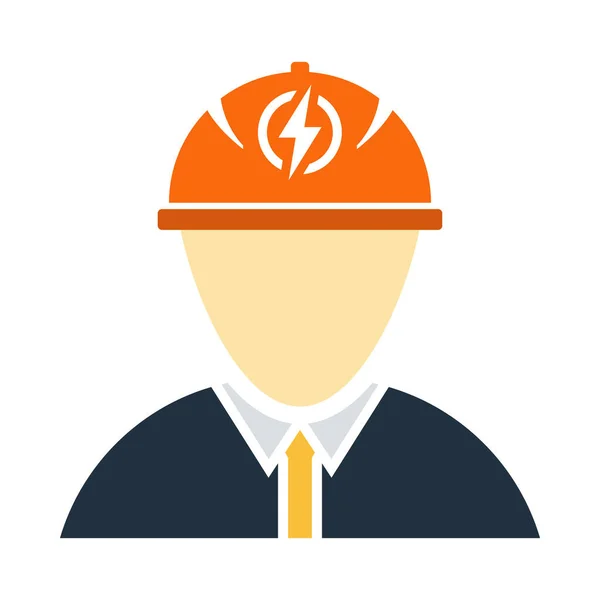 Electric engineer icon. Stock Vector by ©angelp 128068708