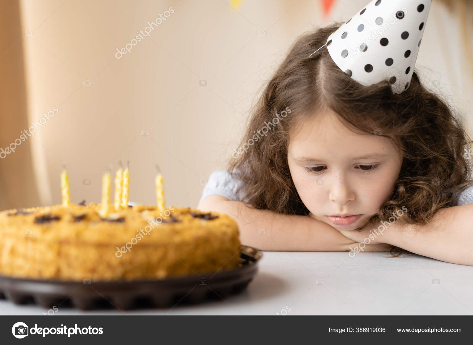 Sad Birthday Girl