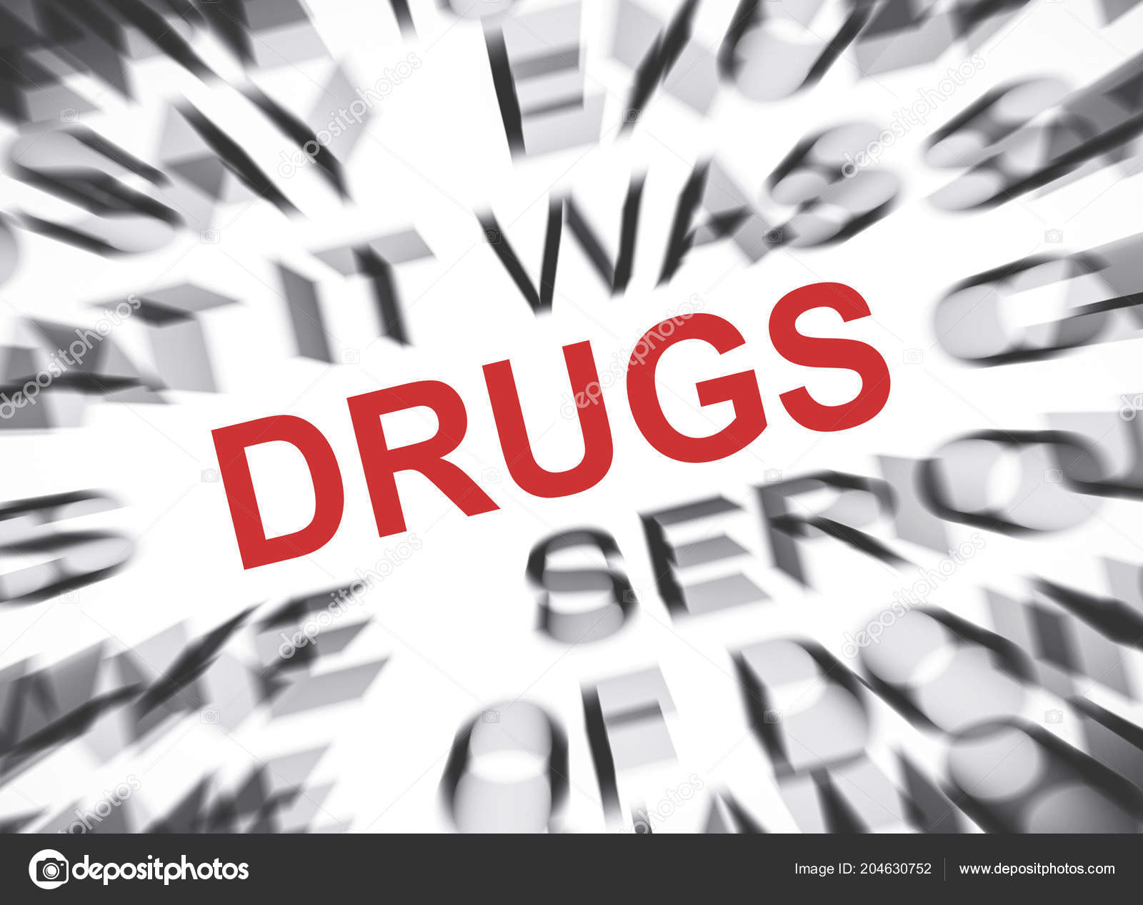 Blured Text Focus Drugs — Stock Photo © Alexis84 #204630752