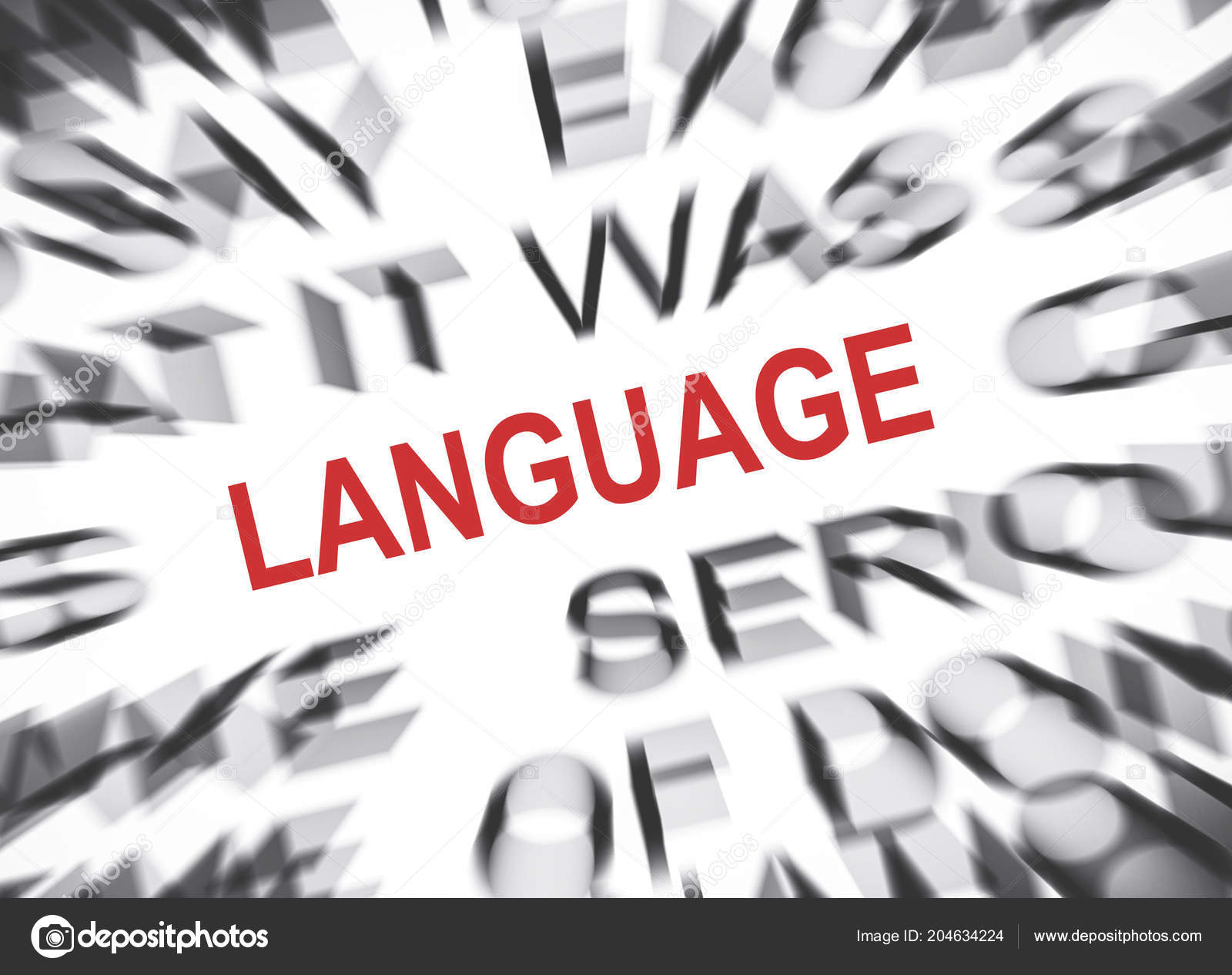 Blured Text Focus Language — Stock Photo © Alexis84 #204634224