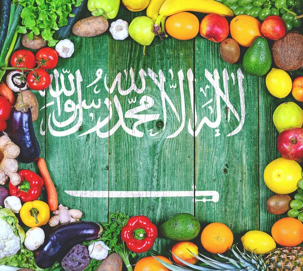 Fresh Fruits Vegetables Saudi Arabia Stock Photo by ©Alexis84 211922176