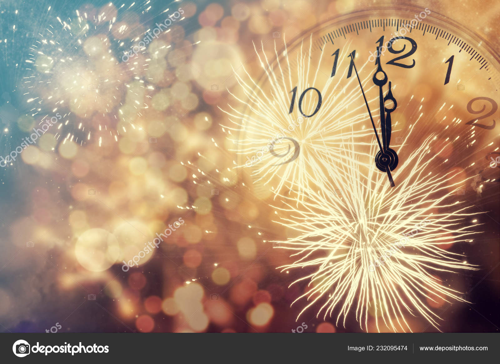 New Year Clock