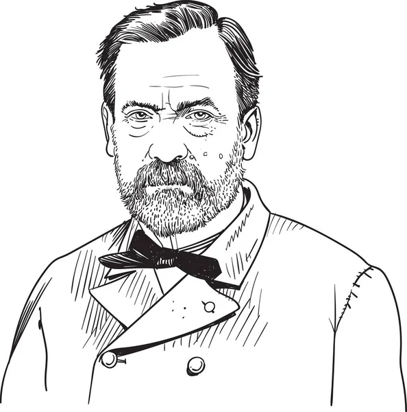 Louis pasteur imágenes de stock de arte vectorial | Depositphotos