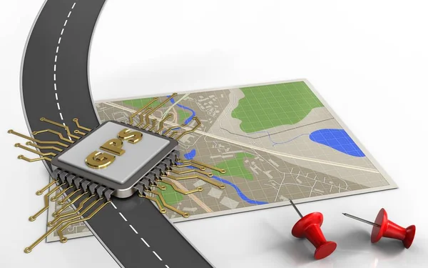 Gps map Stock Photos, Royalty Free Gps map Images | Depositphotos®