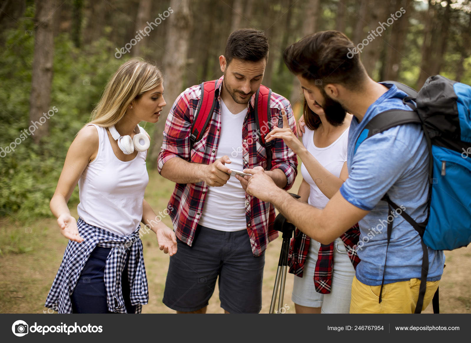 Four Friends Together
