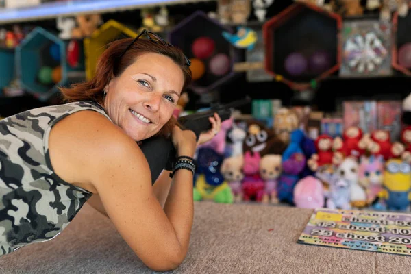 Fairground rifle Stock Photos, Royalty Free Fairground rifle Images ...