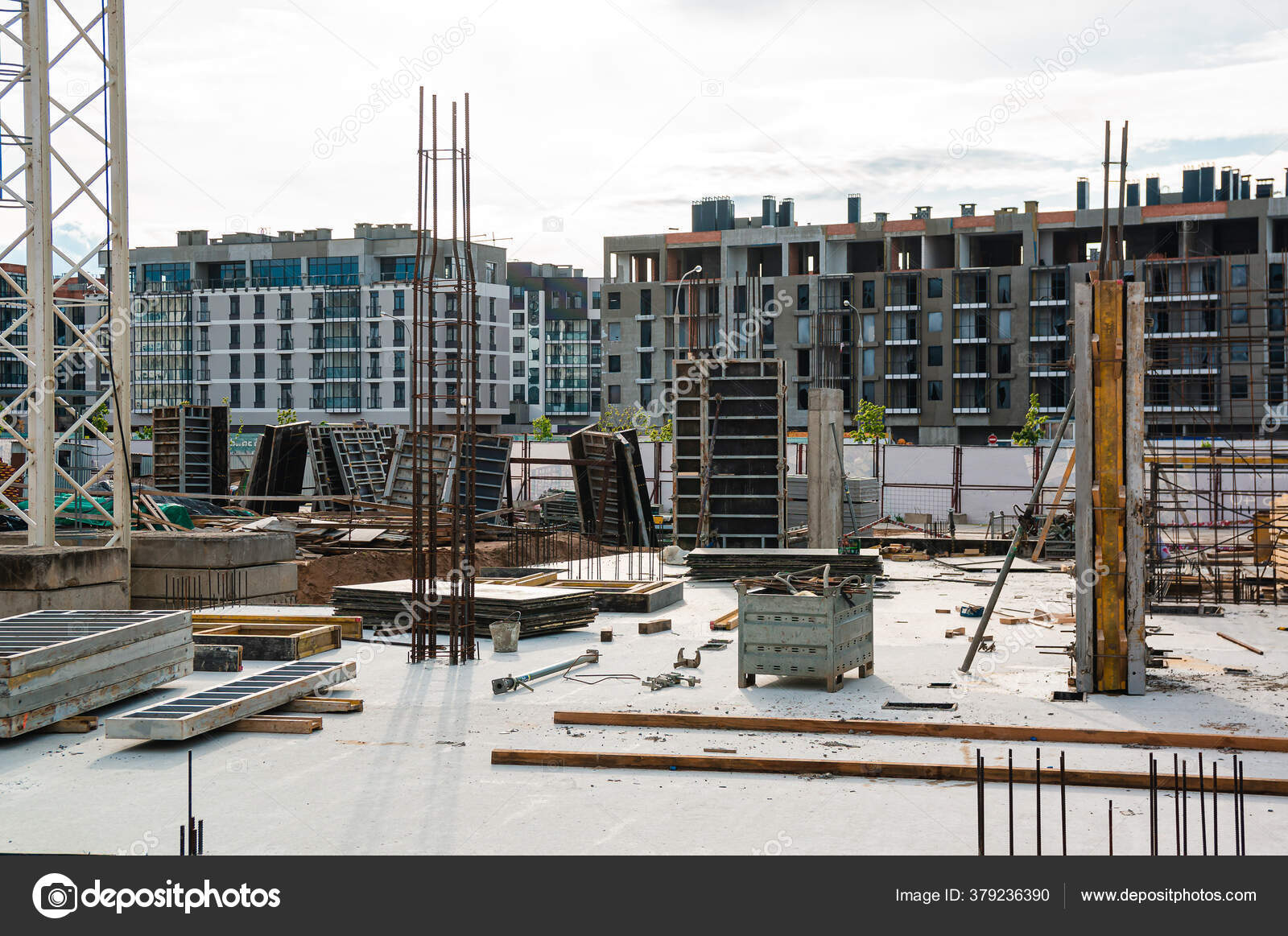 Skyscraper Foundation Construction