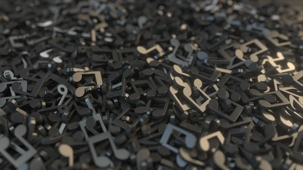 Musical notes on a plane Stock Photo by ©tostphoto 113586074