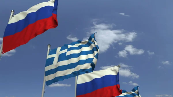 Bandeira da grécia e rússia Stock Photos, Royalty Free Bandeira da ...