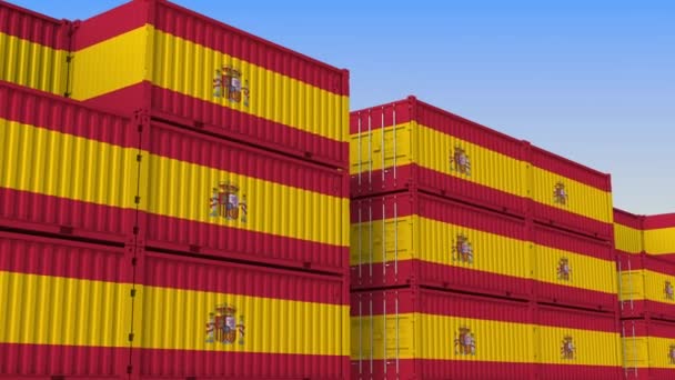 Loading container in port Stock Photo by ©egorovartem 63637135