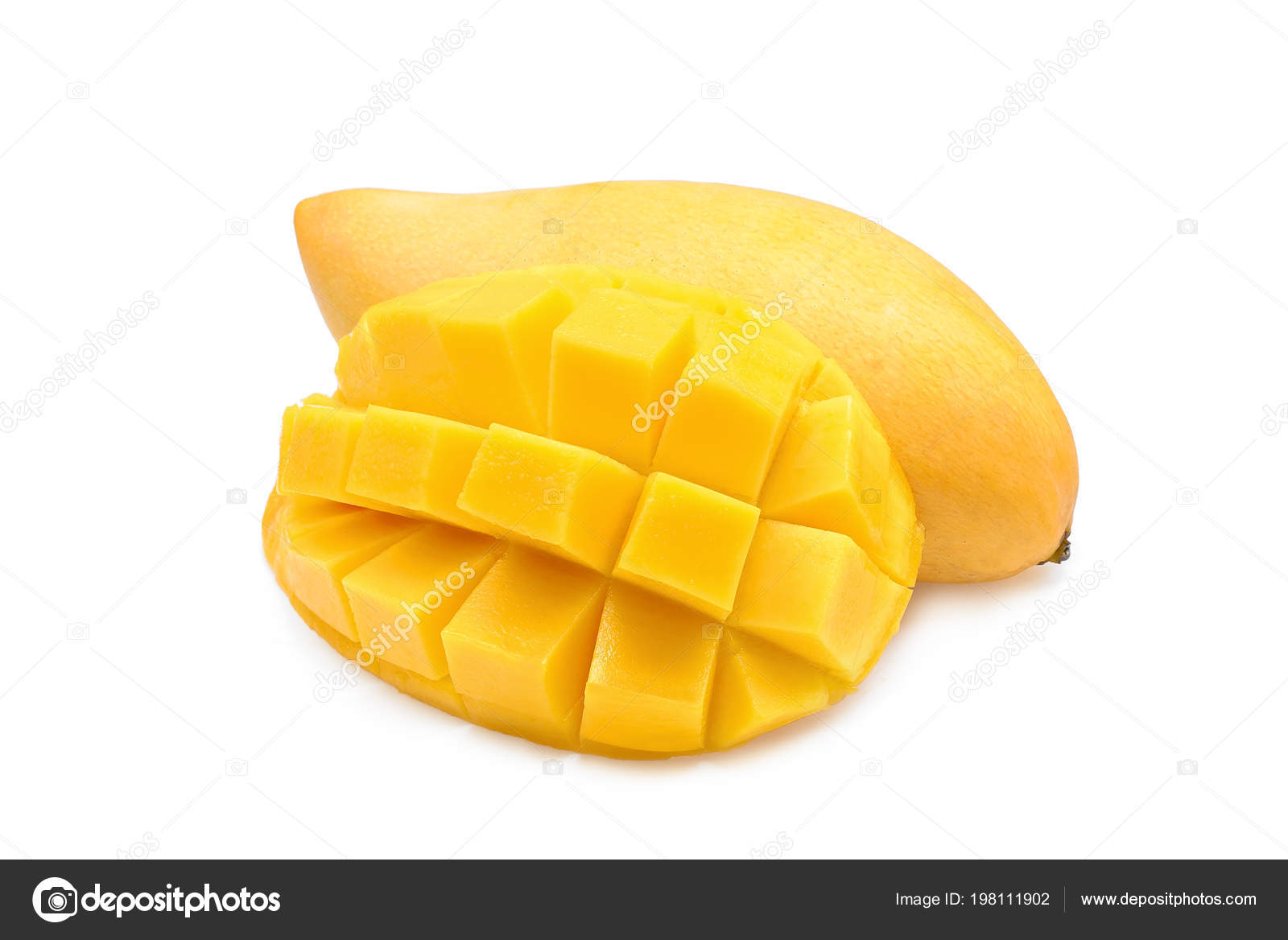 Sliced Mango Fruit