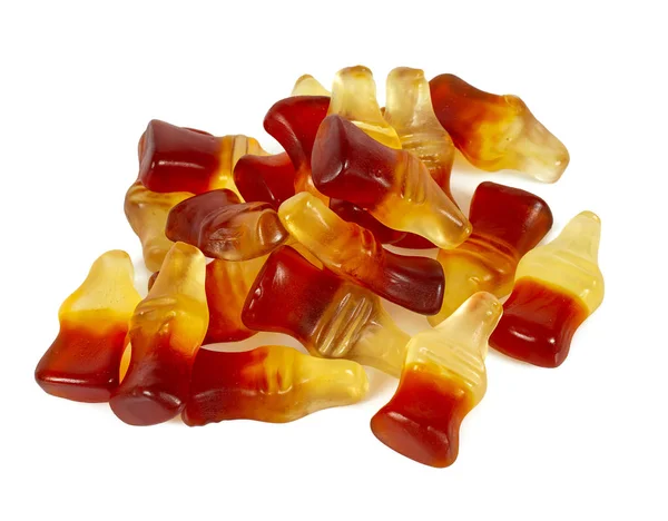 Coca cola chewy candies isolated on white Stock Photo by ©dianazh 278173956