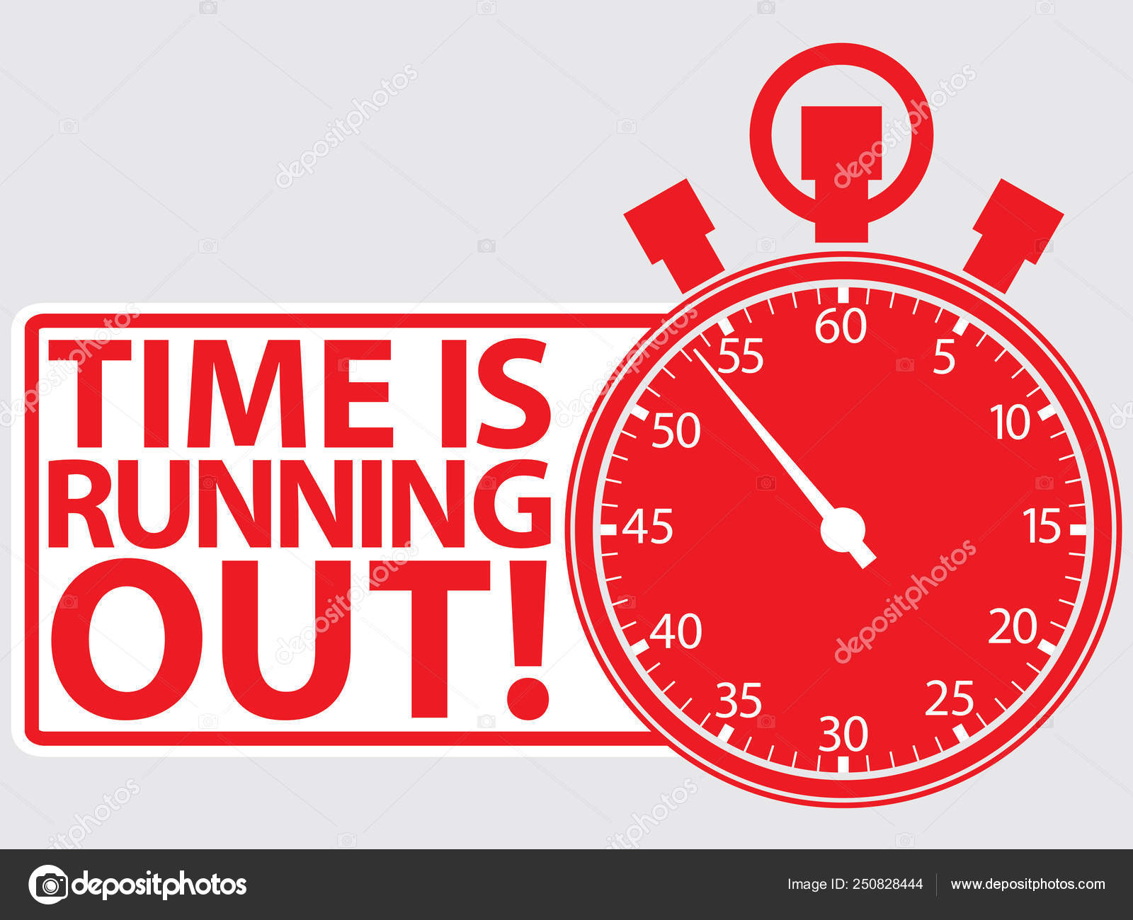 Time Is Running Out Clip Art